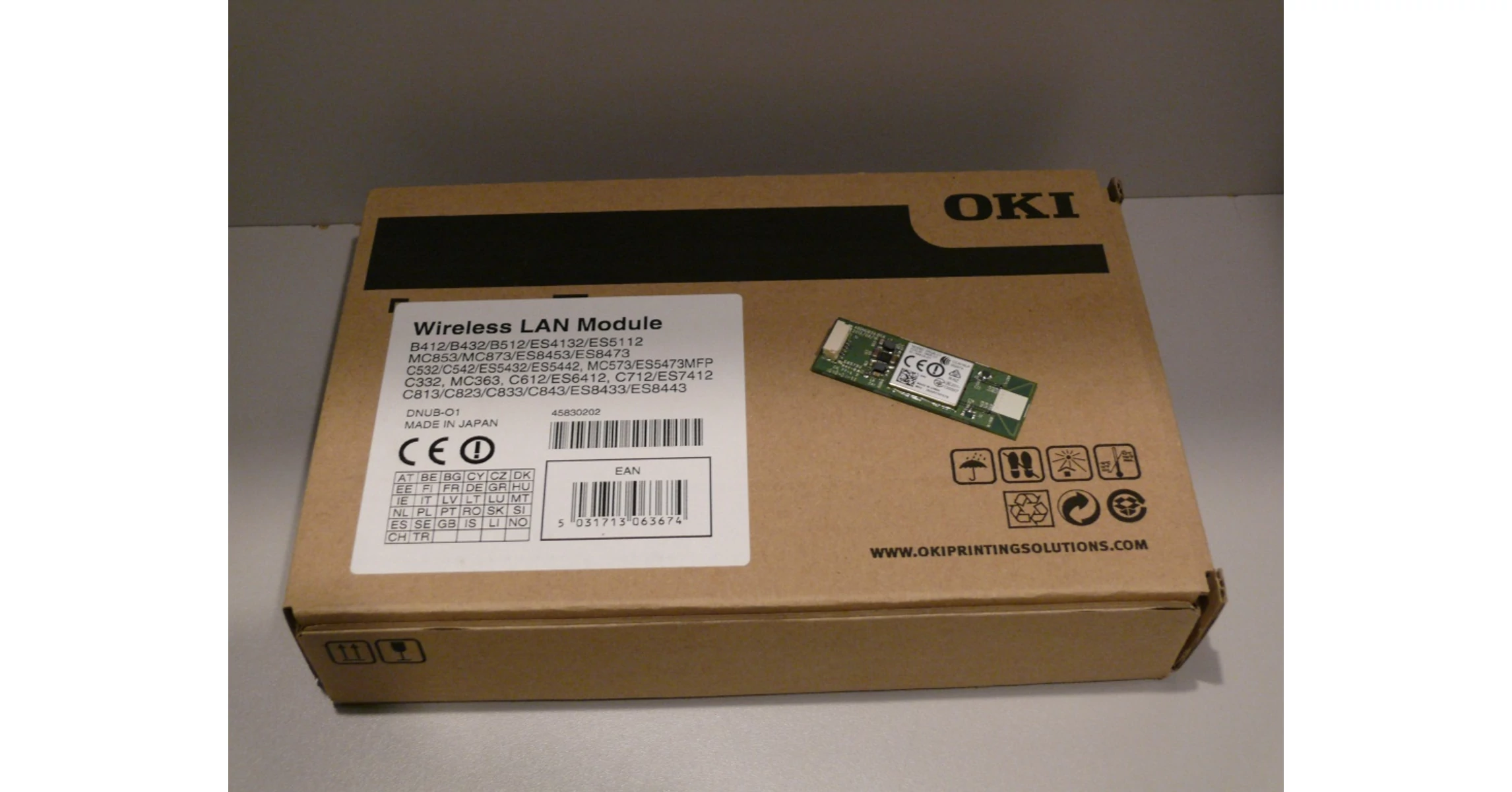 OKI OKI 45830202 vásárol 5031713063674 Csepel MajorSoft-tól OKI 45830202 Wireless LAN modul B412 ...